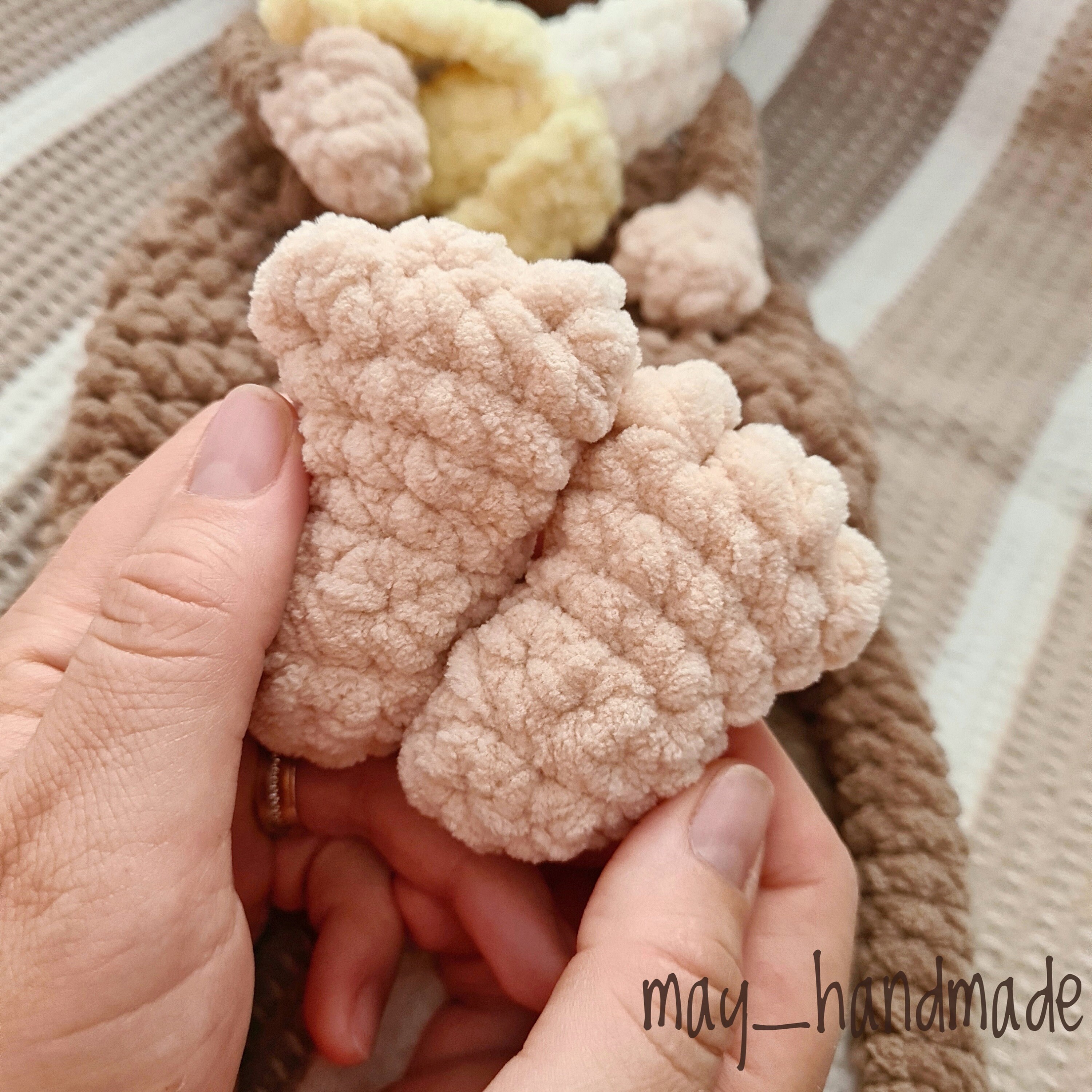 MONKEY SNUGGLER, Jungle Nursery Decor, Monkey Lovey, Plush Lovey Animal ...