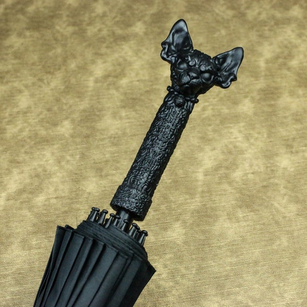 Cat and Umbrella - Etsy