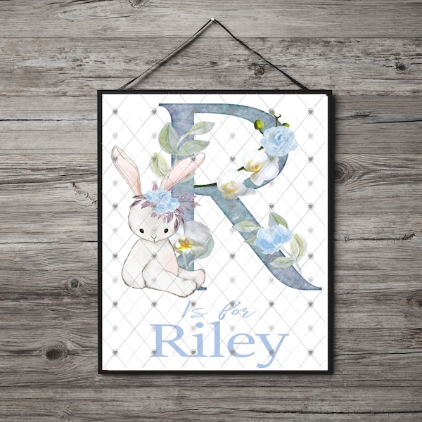 Letter R Animal Art - Etsy