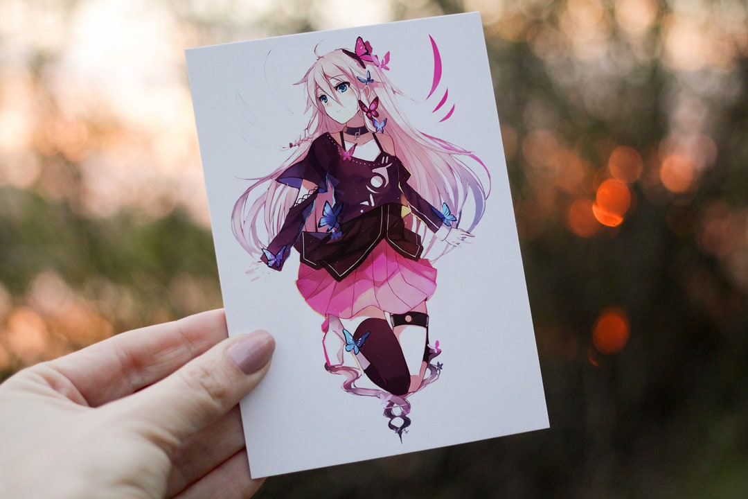 Anime Birthday Card, Personalized Card for Birthday, Anime Card ...