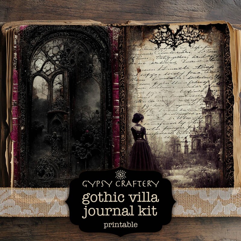 Gothic Journal - Etsy