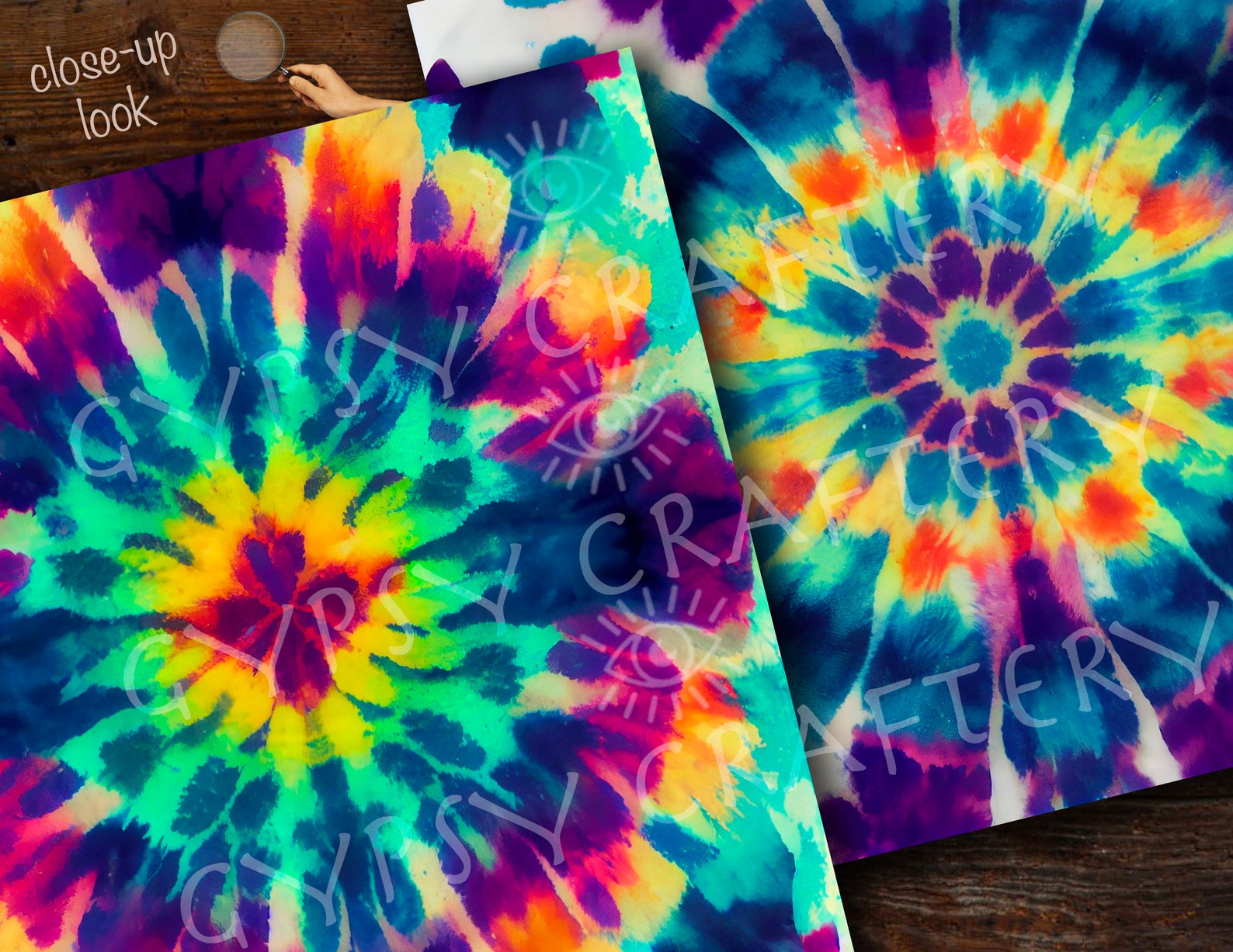 Colorful Tie Dye Digital Paper Pack Rainbow Tie Dye Pattern - Etsy