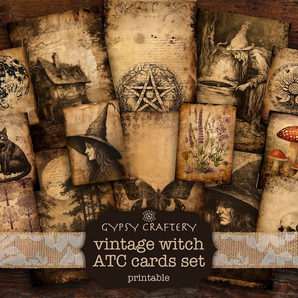 Vintage Witch - Etsy