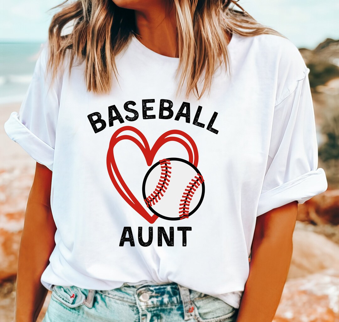 Baseball Aunt, Baseball Png, Baseball Shirt - Etsy