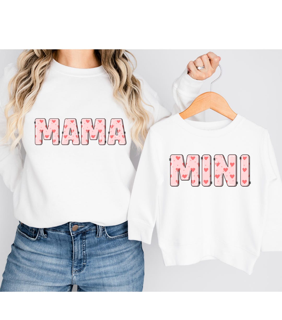 Mama Mini Valentine, Valentines Day Png, Mom Daughter, Happy Valentines ...