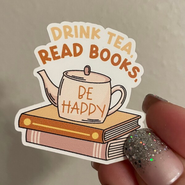 Read Sticker - Etsy
