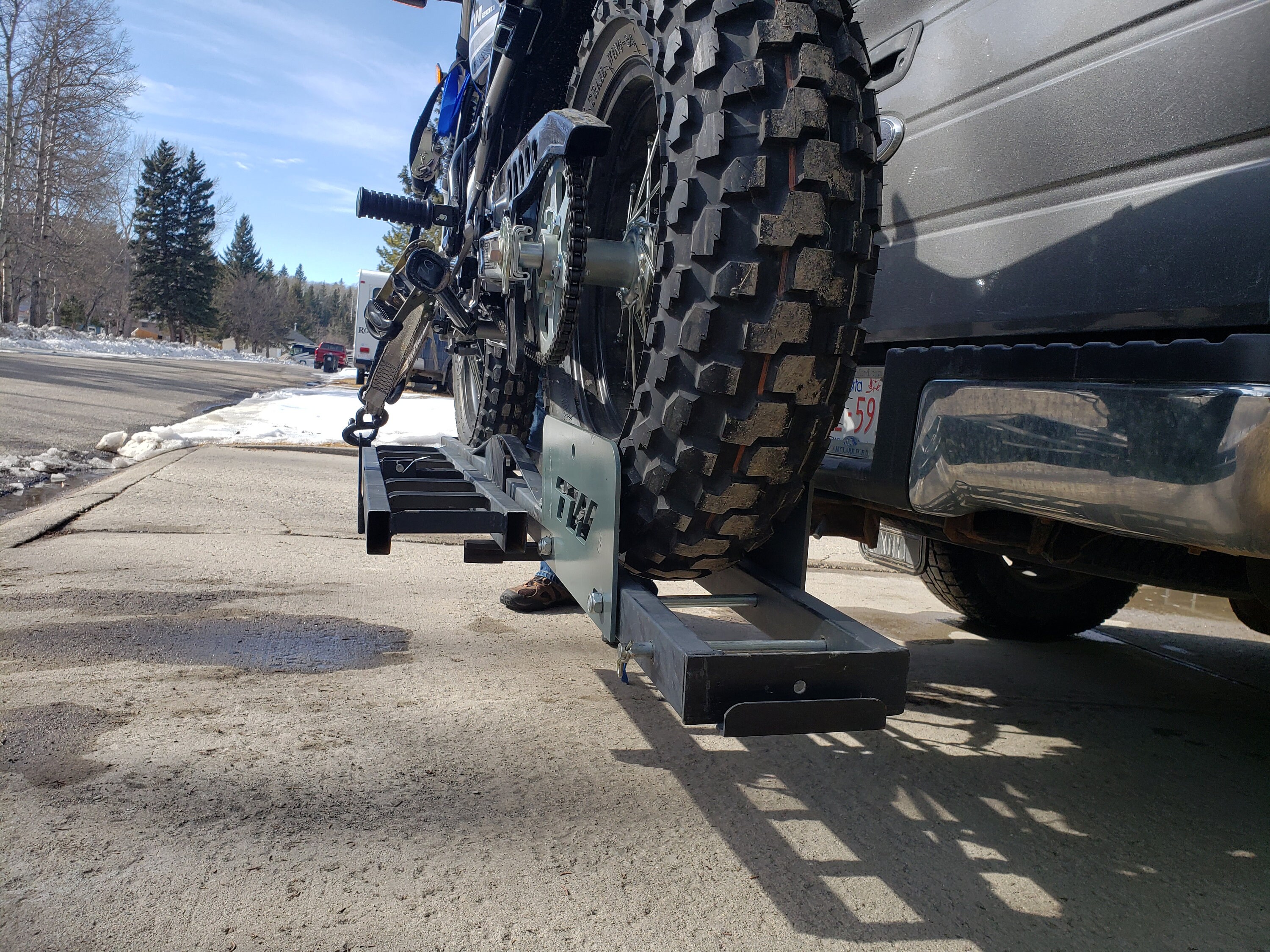 TW200 Motorcycle Rack Plates - Etsy