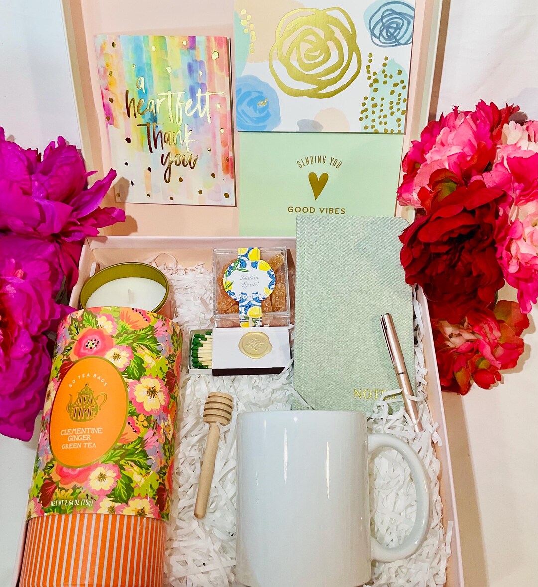Get Well Gift, Summer Tea Gift, Comfort Gift Box - Etsy