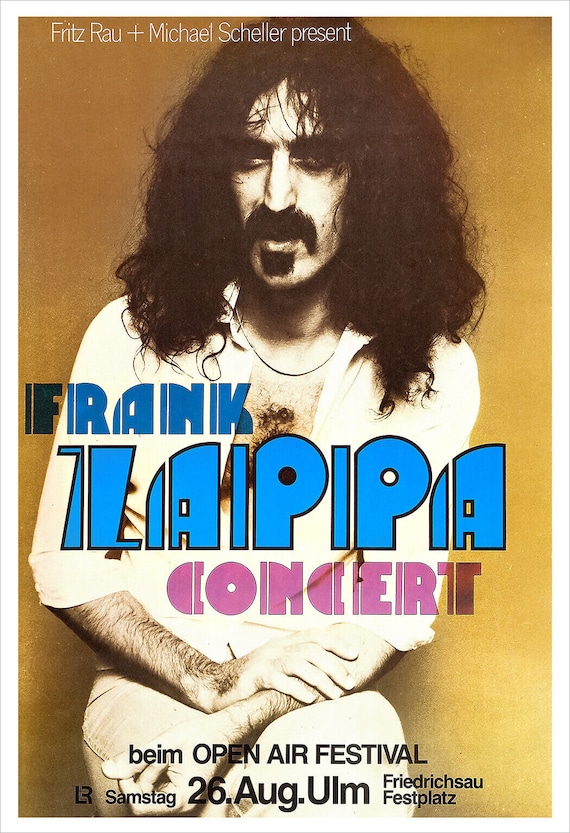 Frank Zappa Concert Posters