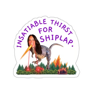 Thirst for Shiplap Sticker - Etsy