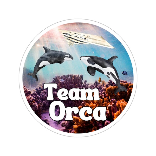 Team Orca Sticker - Etsy