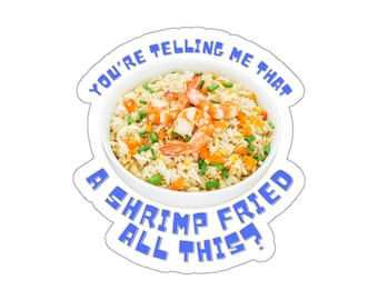 Shrimp Fried Rice Sticker - Etsy