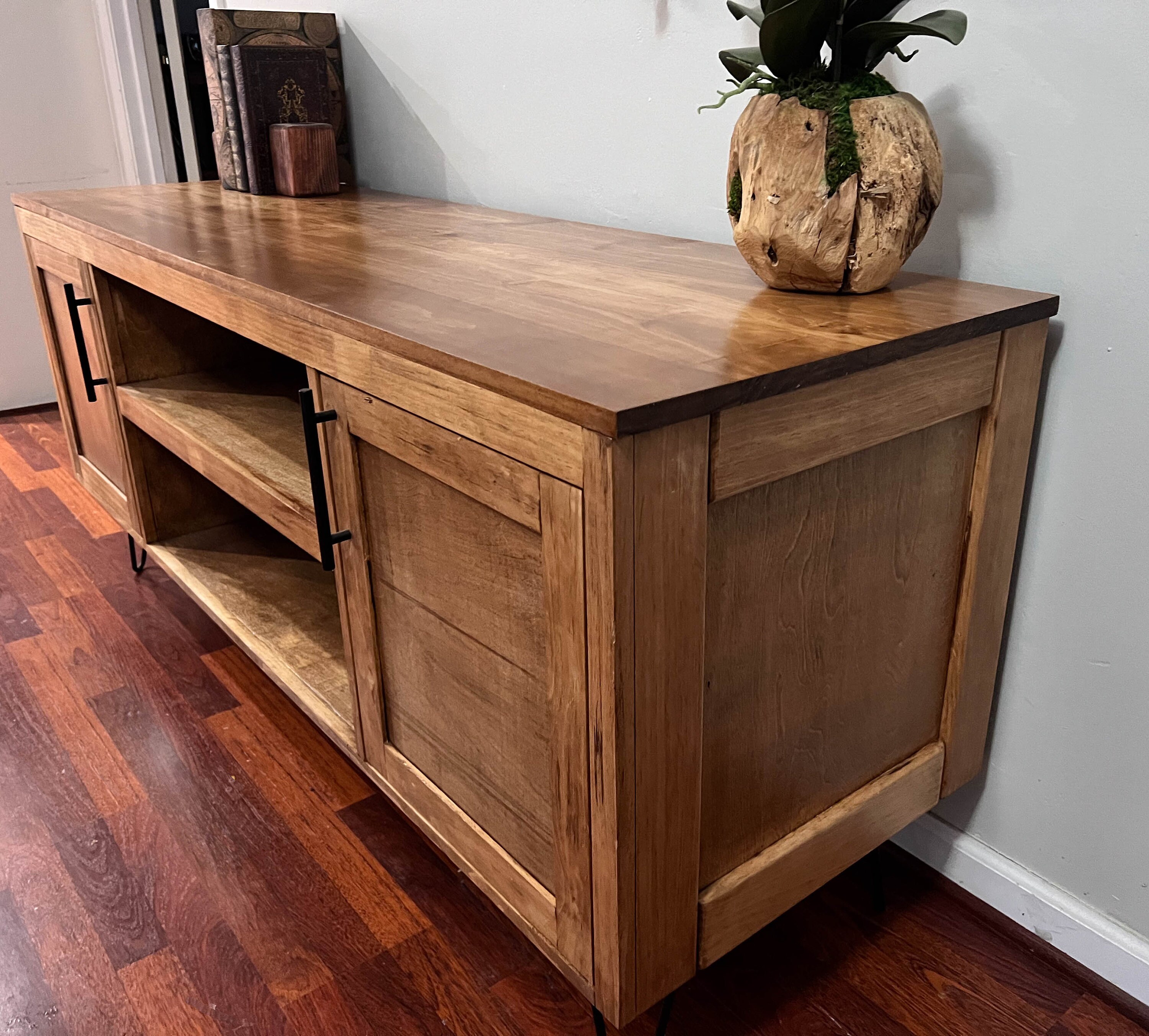 Modern Media Console - Etsy