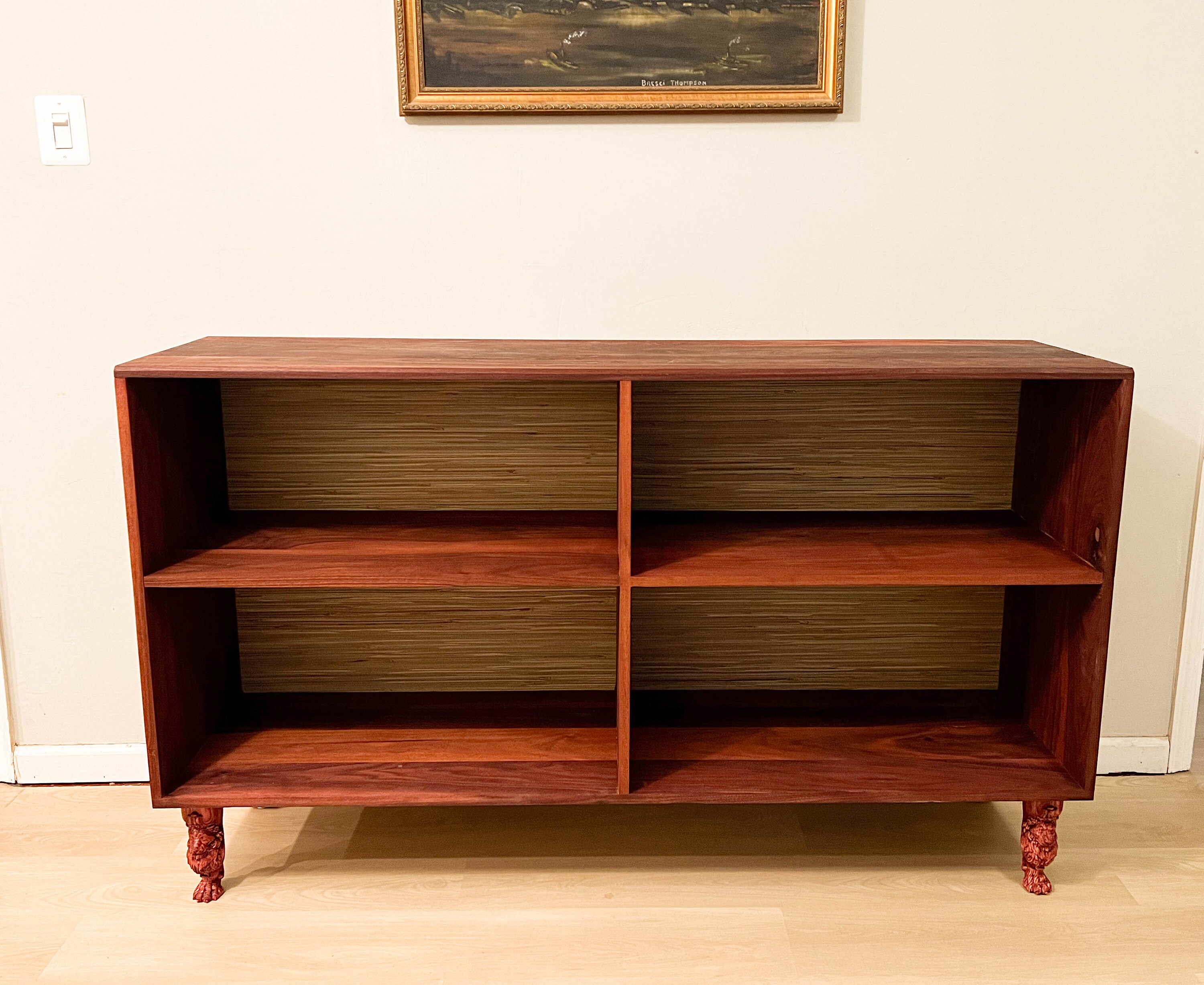 Walnut Bookshelf - Etsy