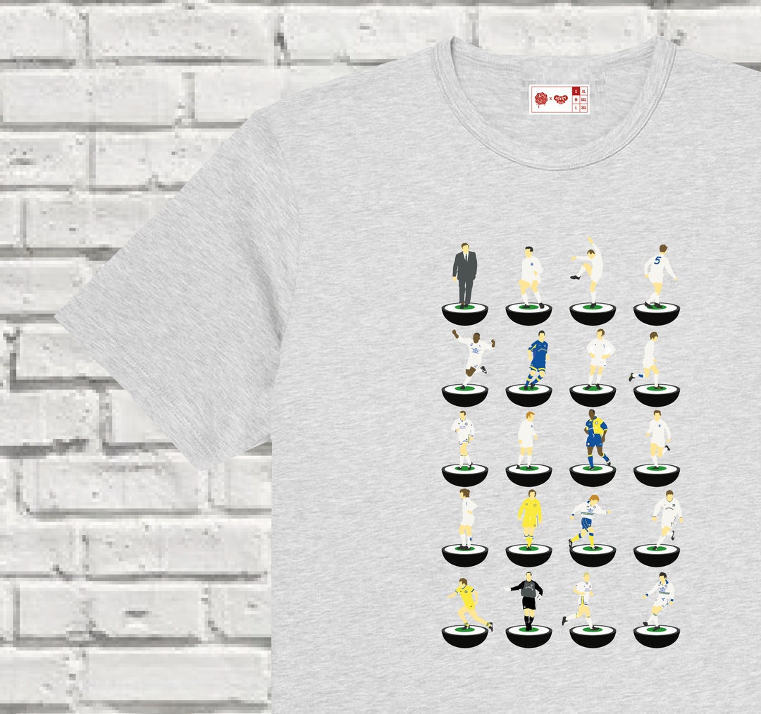 Leeds Legends Subbuteo-style T-shirt - Etsy