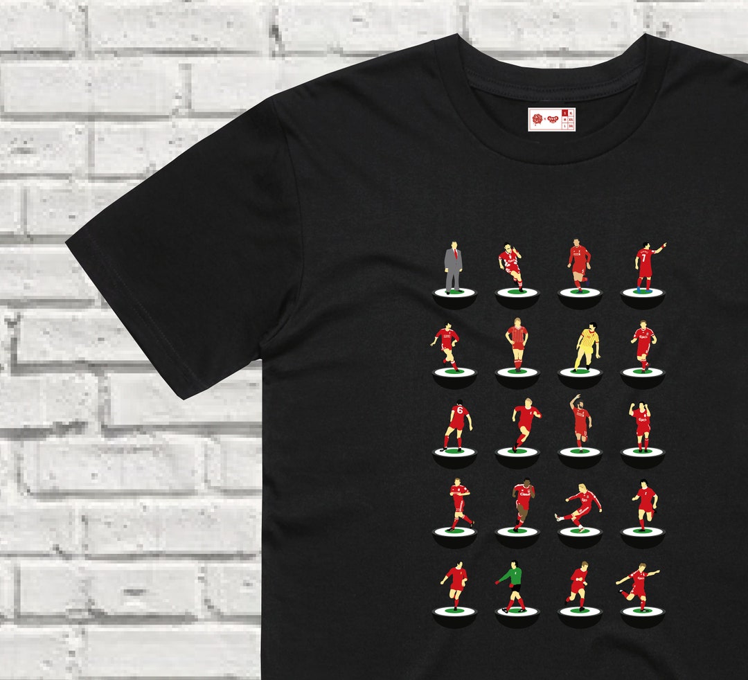 Liverpool Legends Subbuteo-style T-shirt - Etsy