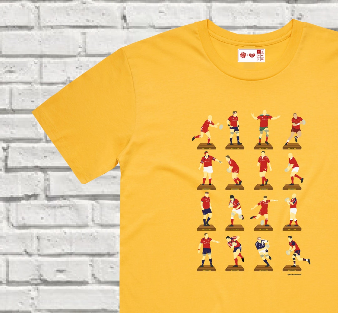 Munster Rugby Union Legends T-shirt - Etsy