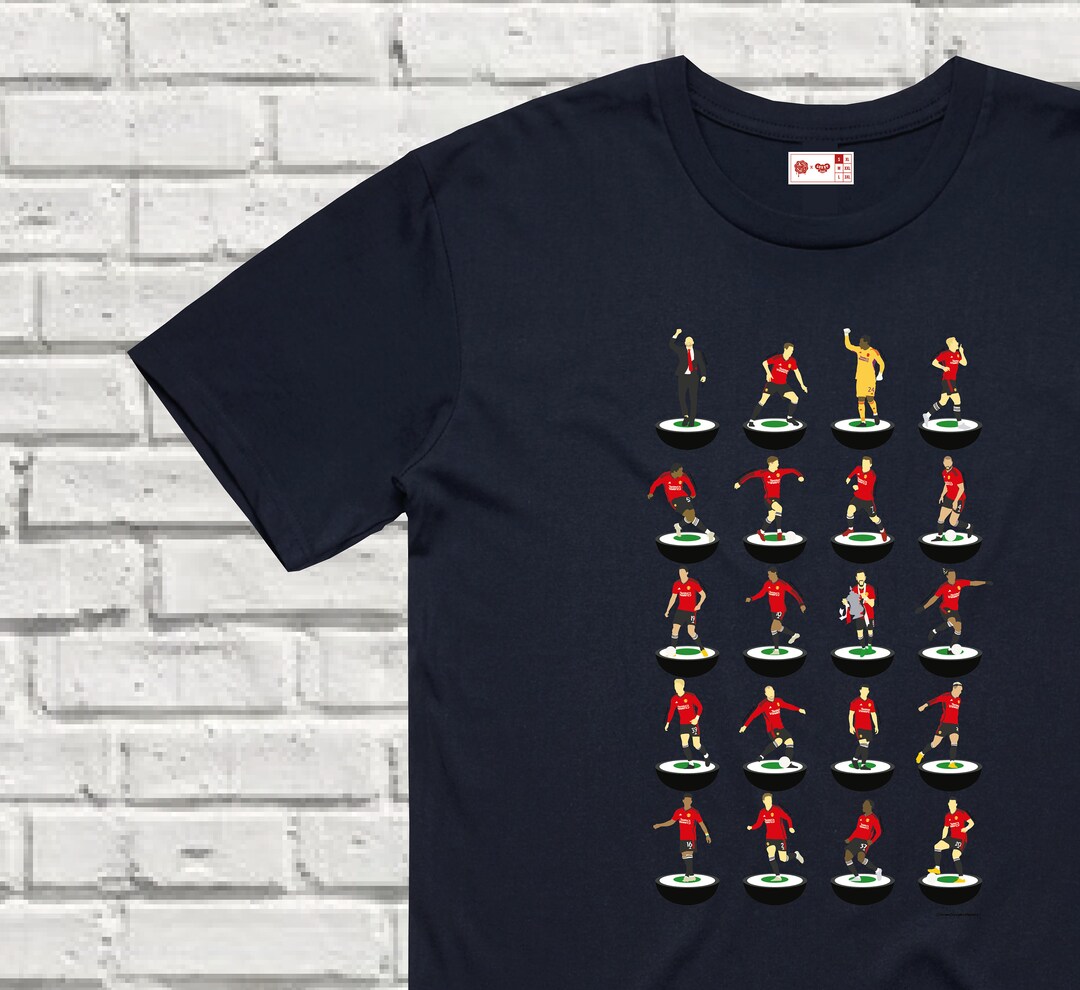 Manchester United 2024 Subbuteo-style T-shirt - Etsy