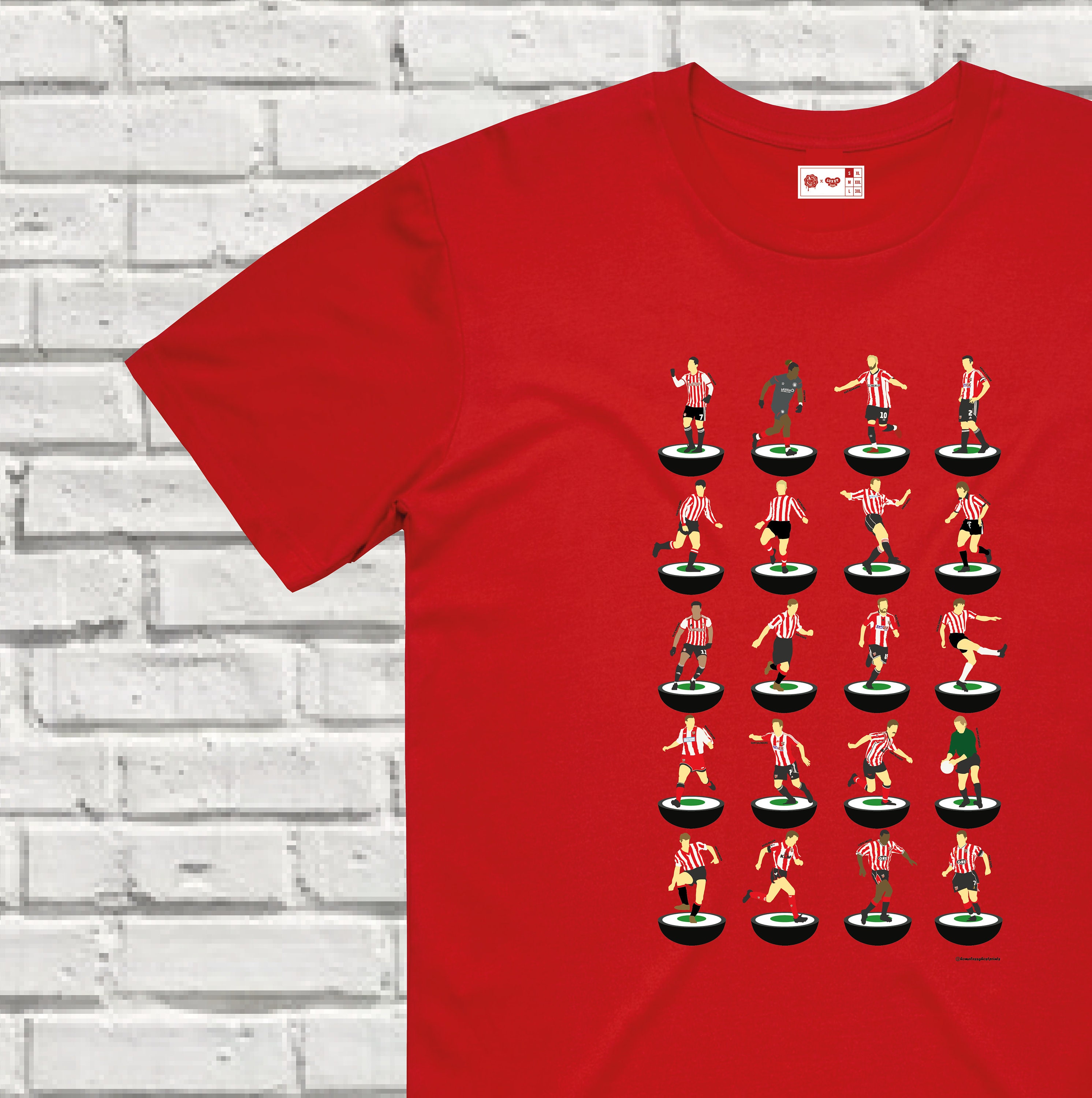 Brentford Legends Subbuteo-style T-shirt - Etsy