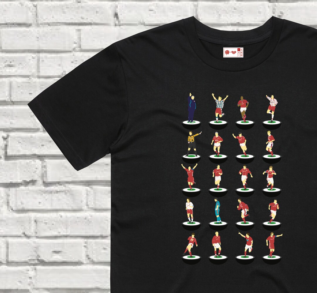 Hearts Legends Subbuteo-style T-shirt - Etsy