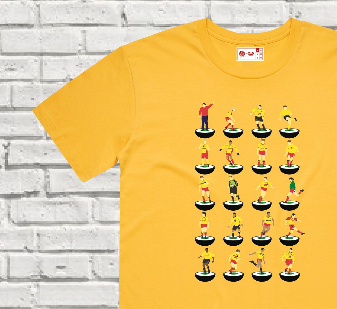 Watford Legends Subbuteo-style T-shirt - Etsy