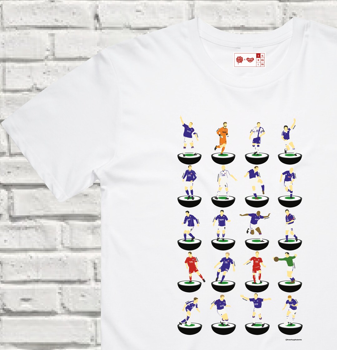 Chesterfield Legends Subbuteo-style T-shirt - Etsy