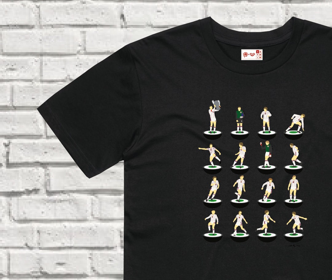 Camiseta estilo Subbuteo del Aston Villa 1982 - Etsy España