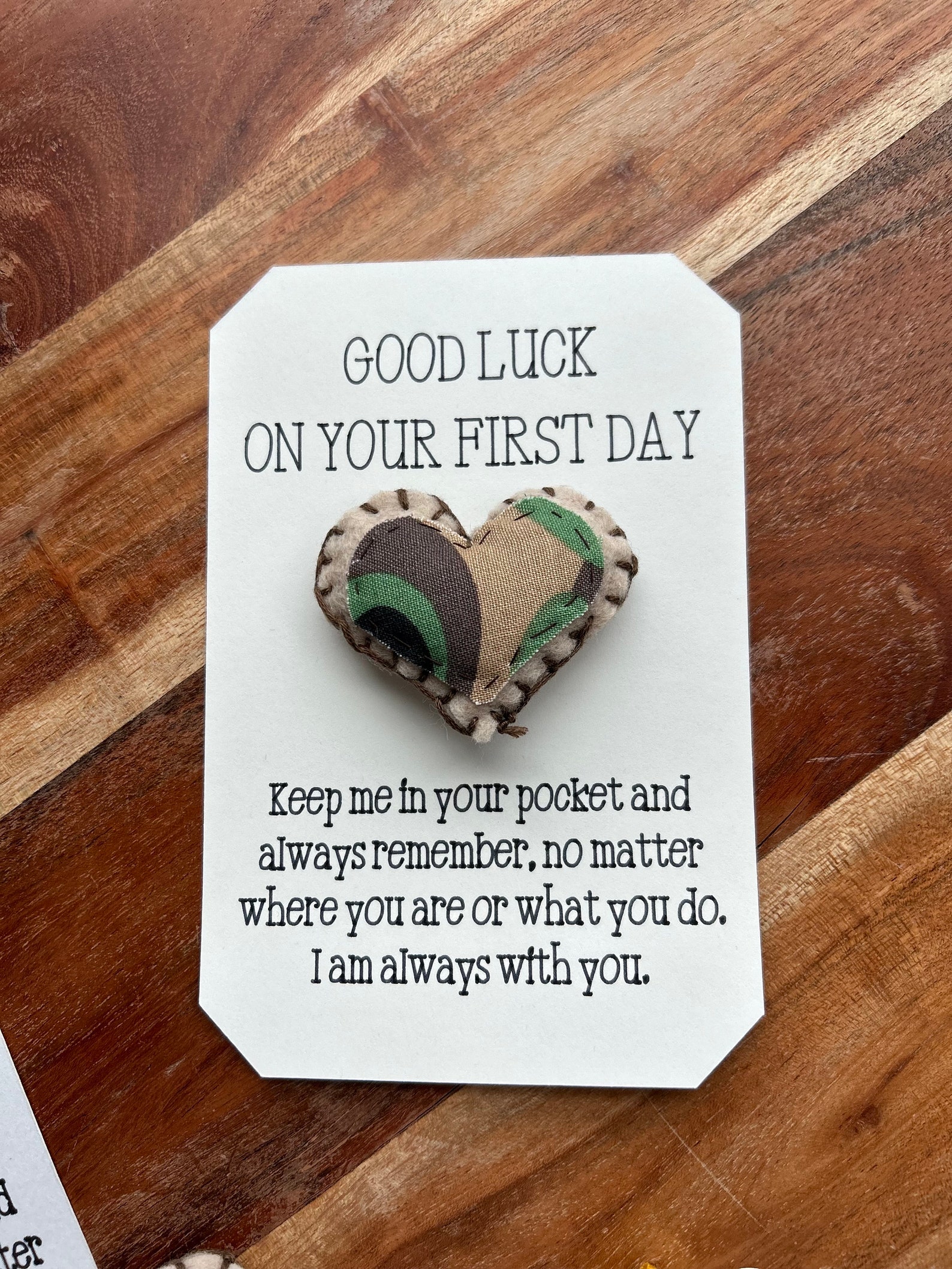 Pocket Heart, First Day Hug, Pocket Heart Hug, Back to School Support ...