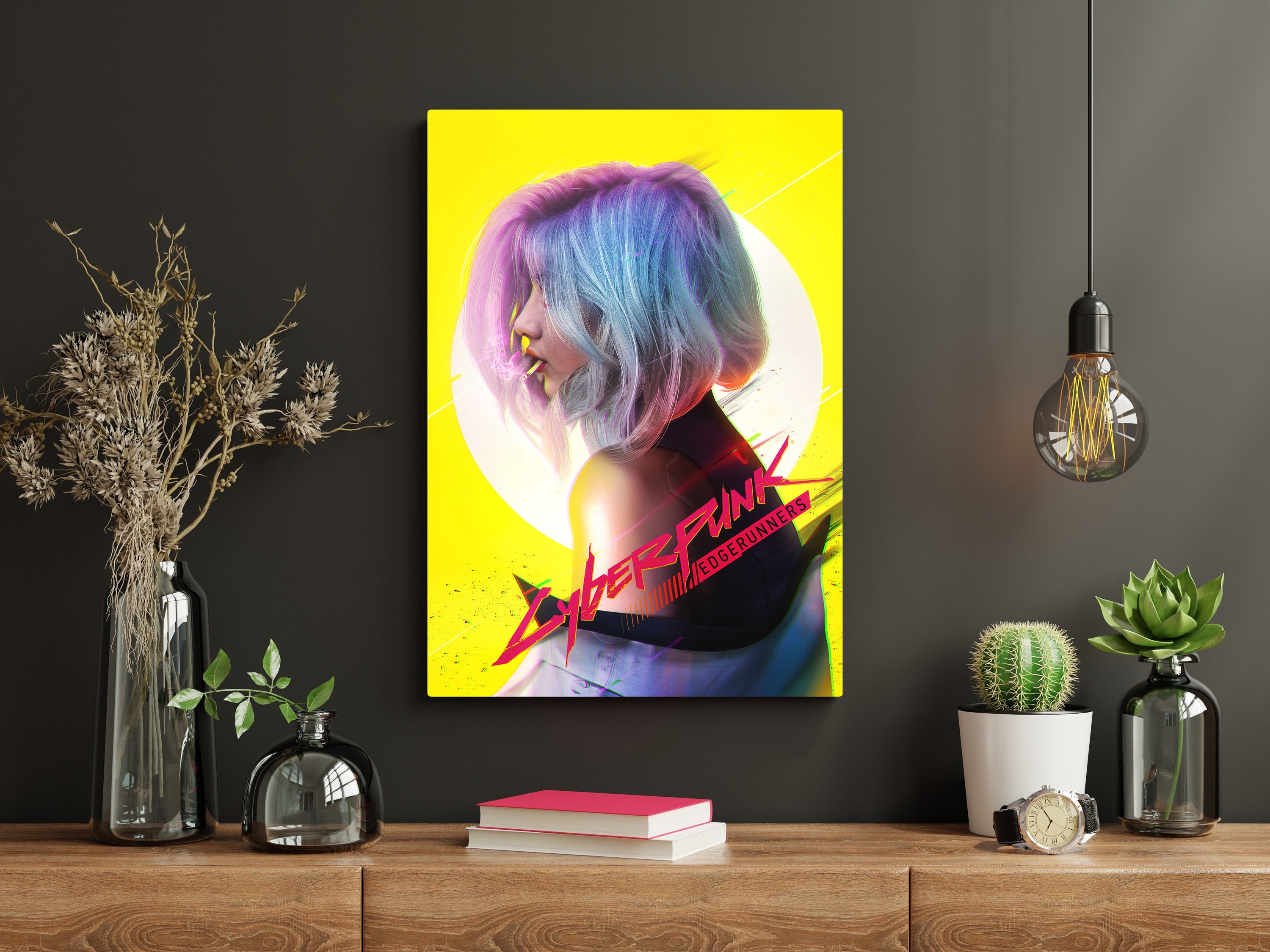 Cyberpunk Edgerunners Poster Cyberpunk Poster Wall Art - Etsy