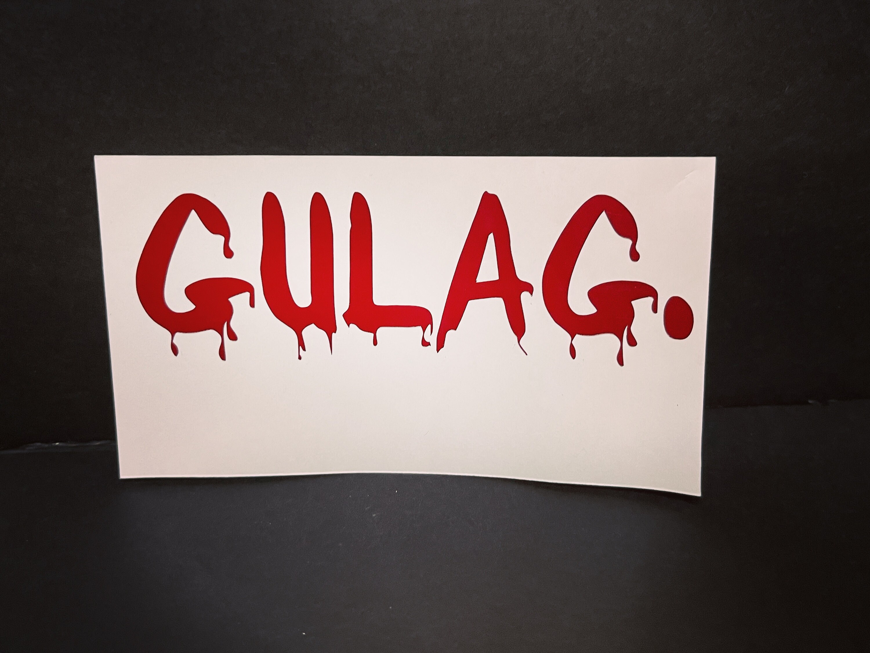 Gulag Sticker - Etsy