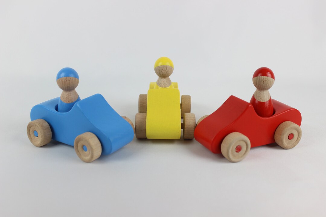 Waldorf Car | Trible Car | Wooden | Toy Set | Naturel Puzzle | Birthday ...
