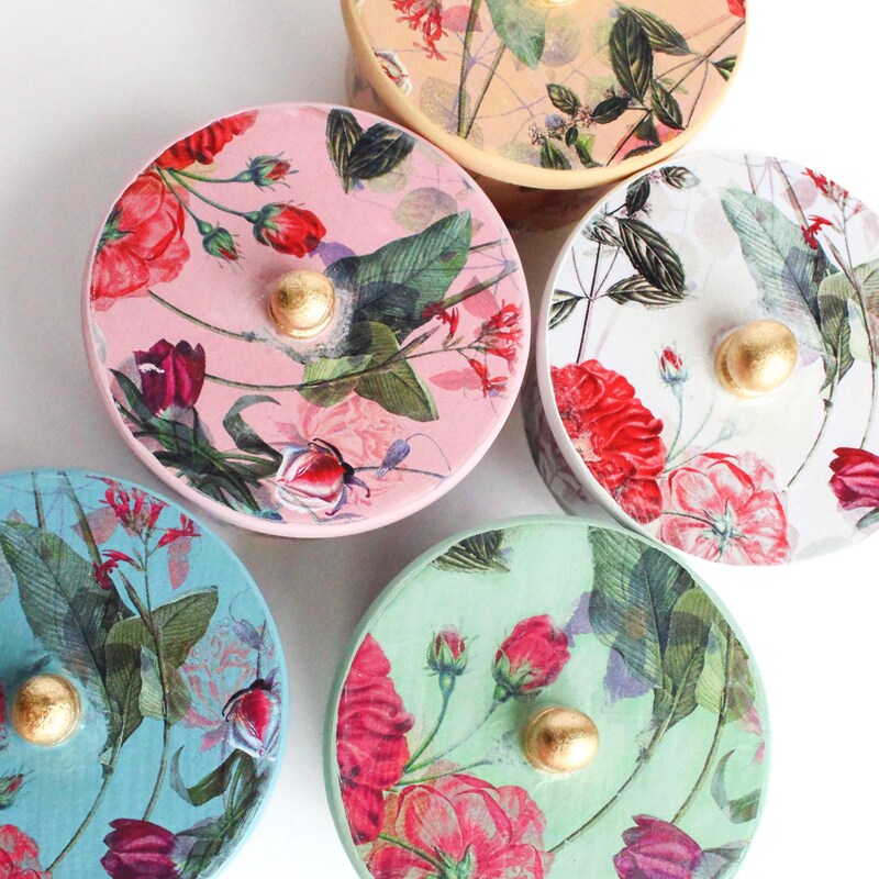 Small Painted Box - Etsy