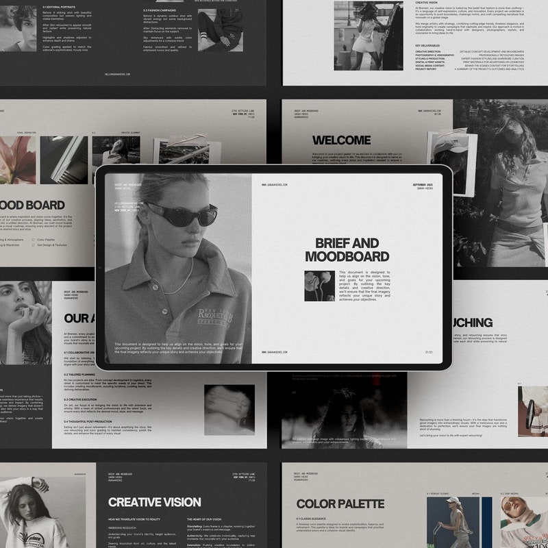 Photography Brief Template - Etsy