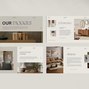 Interior Design Investment Guide Template, Interior Design, Interior ...