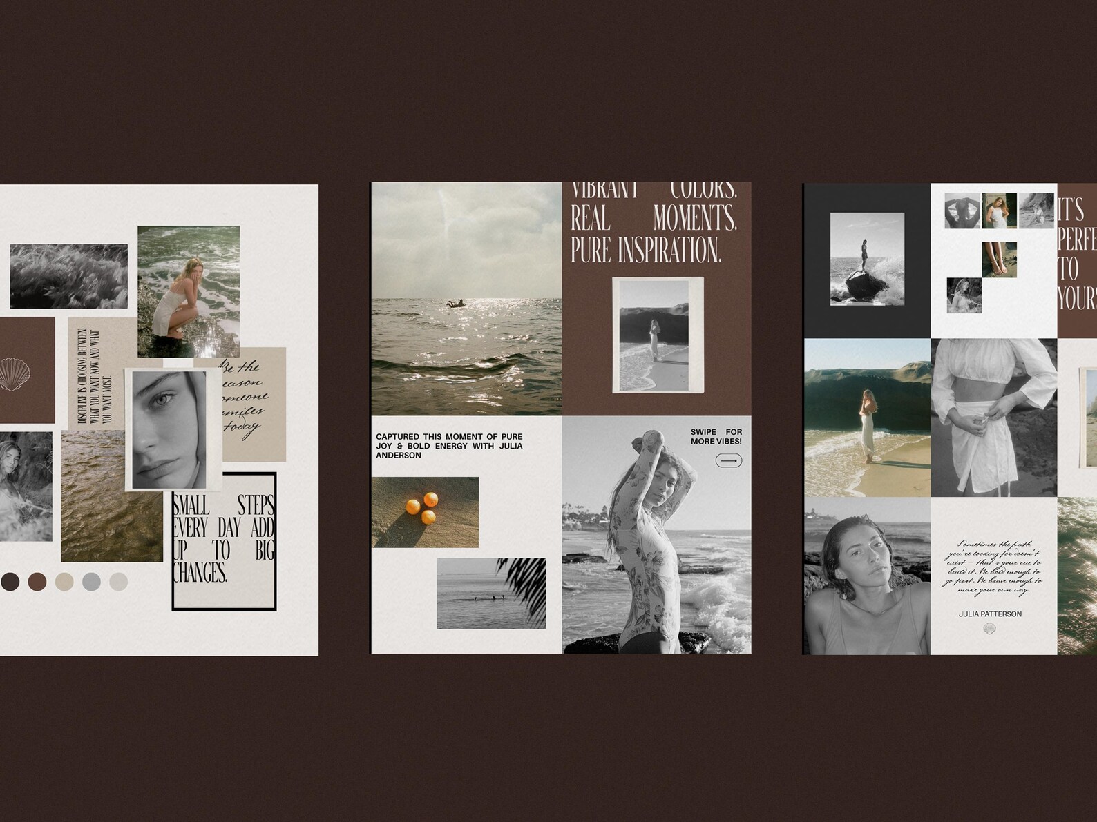 40 Instagram Post Kit Canva Templates | Instagram Portrait Post Collage ...