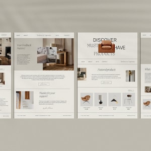Canva Interior Design Email Template, Editable Canva Email Newsletter ...