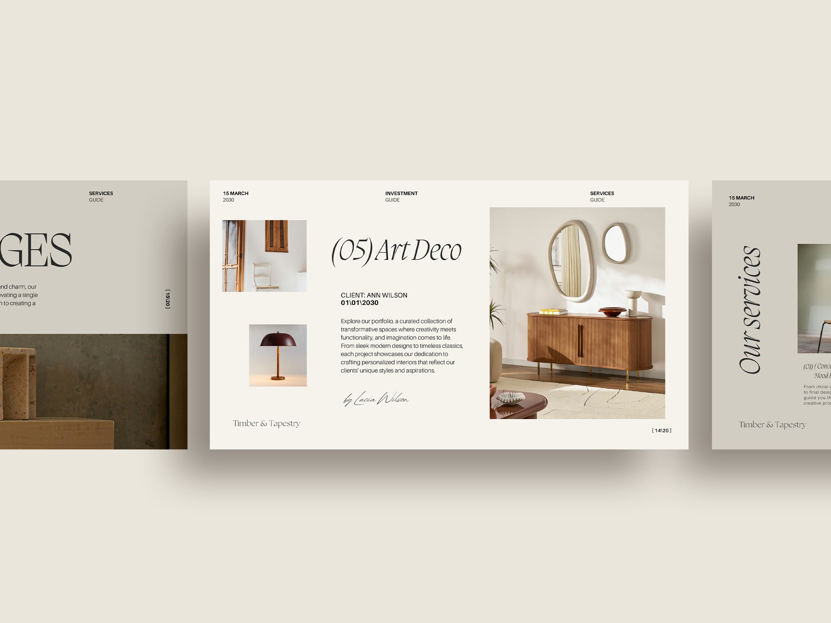 Interior Design Investment Guide Template, Interior Design, Interior ...