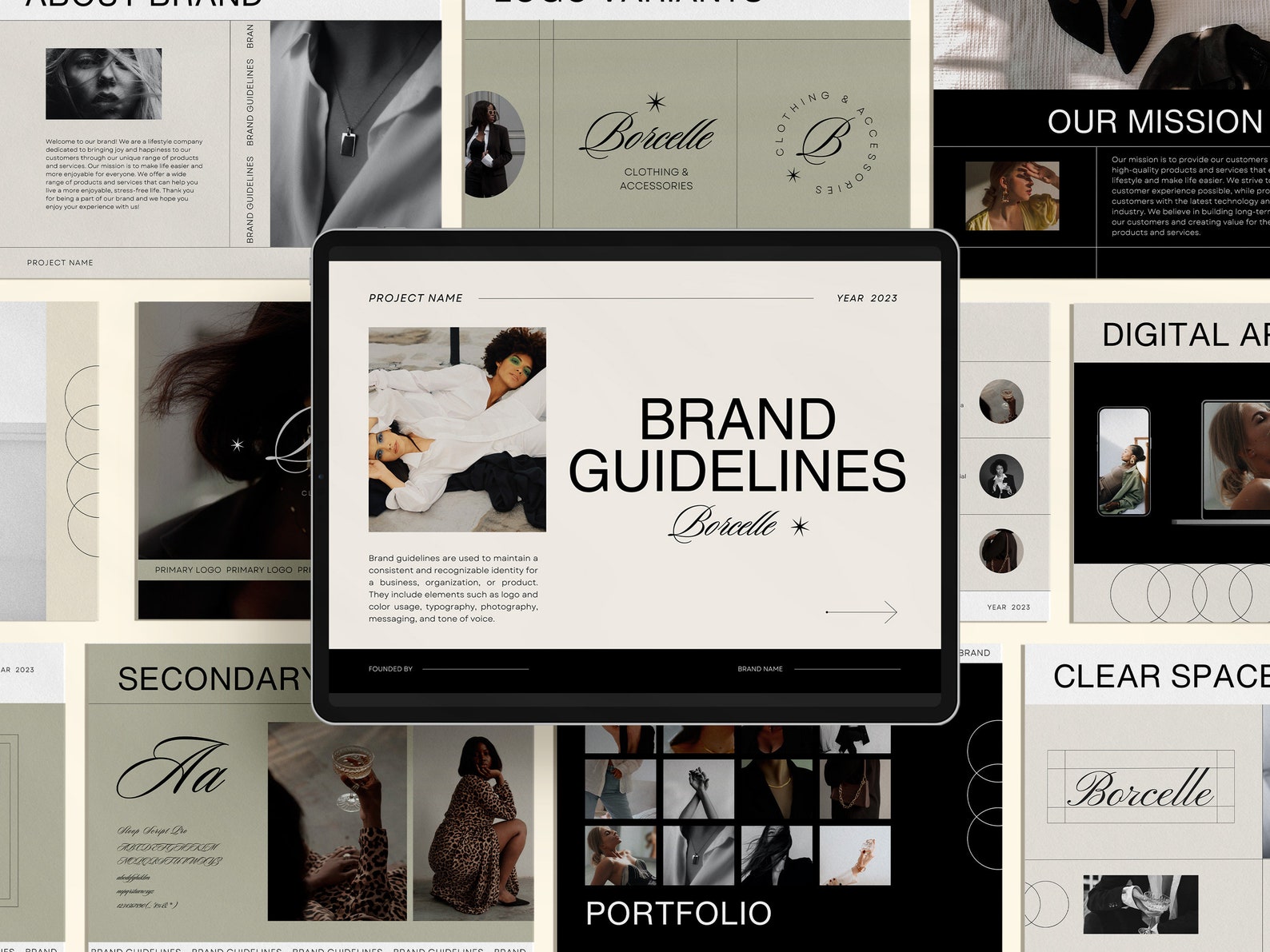 Canva Brand Guidelines Template, Brand Identity Guidelines, Brand Style ...