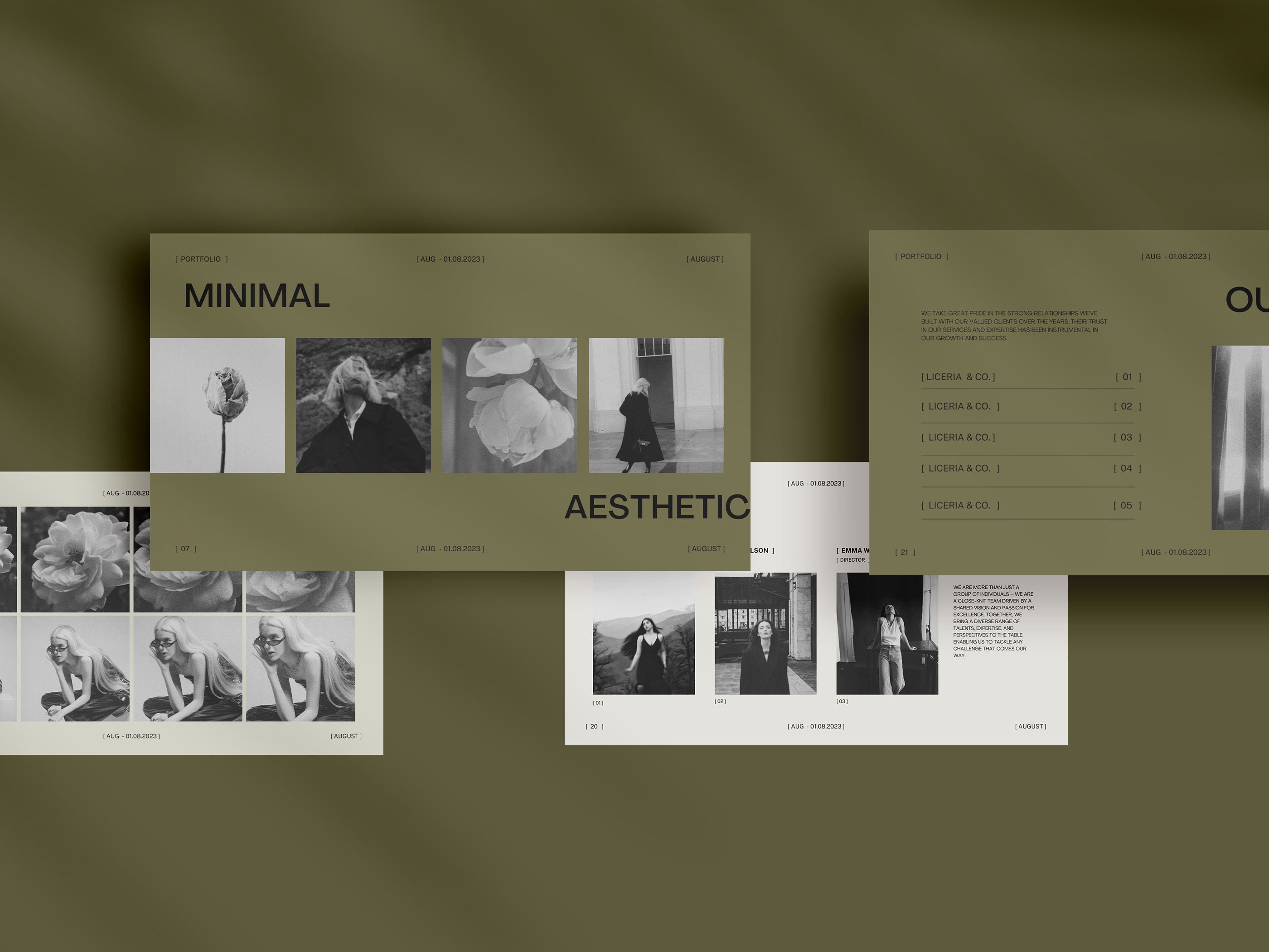 Customizable Portfolio Canva Template | Editable Presentation for ...