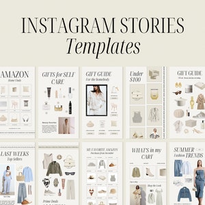 20 Editable Canva LTK Instagram Stories Template, LTK Fashion Canva ...