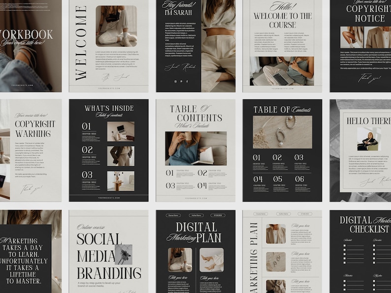 Canva Workbook Template, Coaching Workbook Templates, Lead Magnet ... Canva Workbook Template, Coaching Workbook Templates, Lead Magnet ...