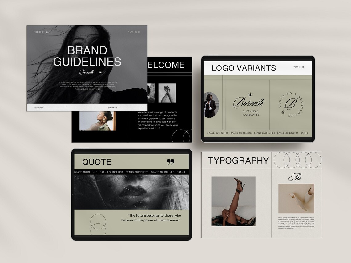 Canva Brand Guidelines Template, Brand Identity Guidelines, Brand Style ...