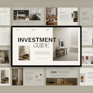 Interior Design Investment Guide Template, Interior Design, Interior ...