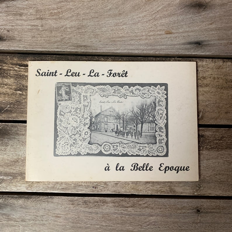Vintage French Photo Book – Saint Leu La Foret, Belle Epoque 1981 - Etsy