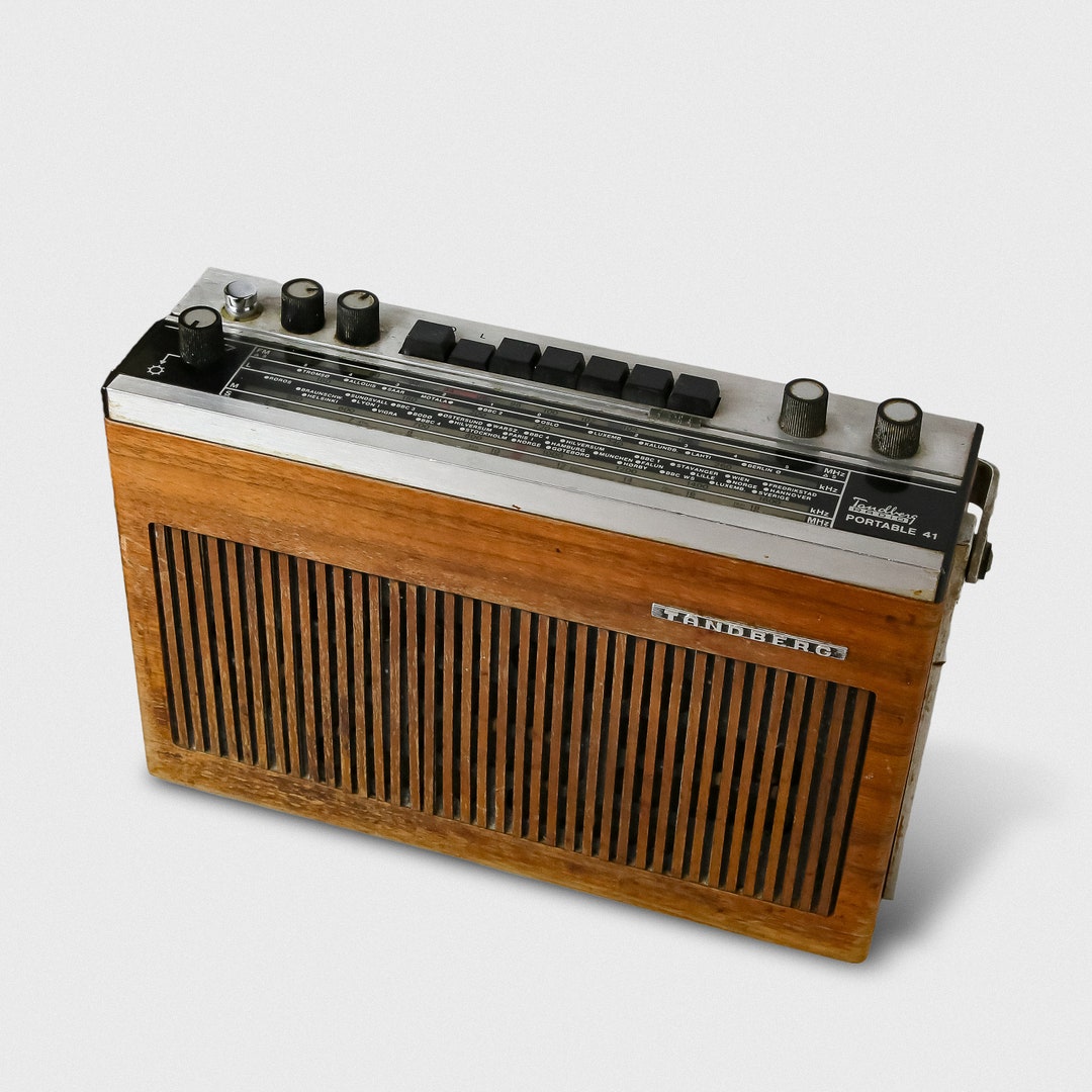 Rare Vintage Tandberg Portable 41 Radio | 1970s Era | Tested and ...