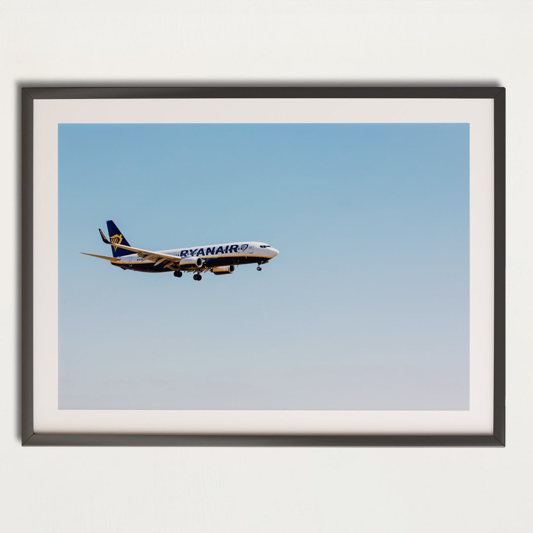 Ryanair Boeing 737-800 Landing at Valladolid Airport - High-resolution ...