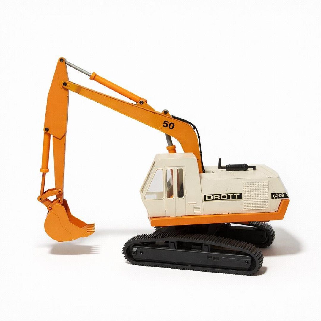 Vintage Conrad Drott Excavator Model 1:35 | Art.nr. 296 | Made in W ...