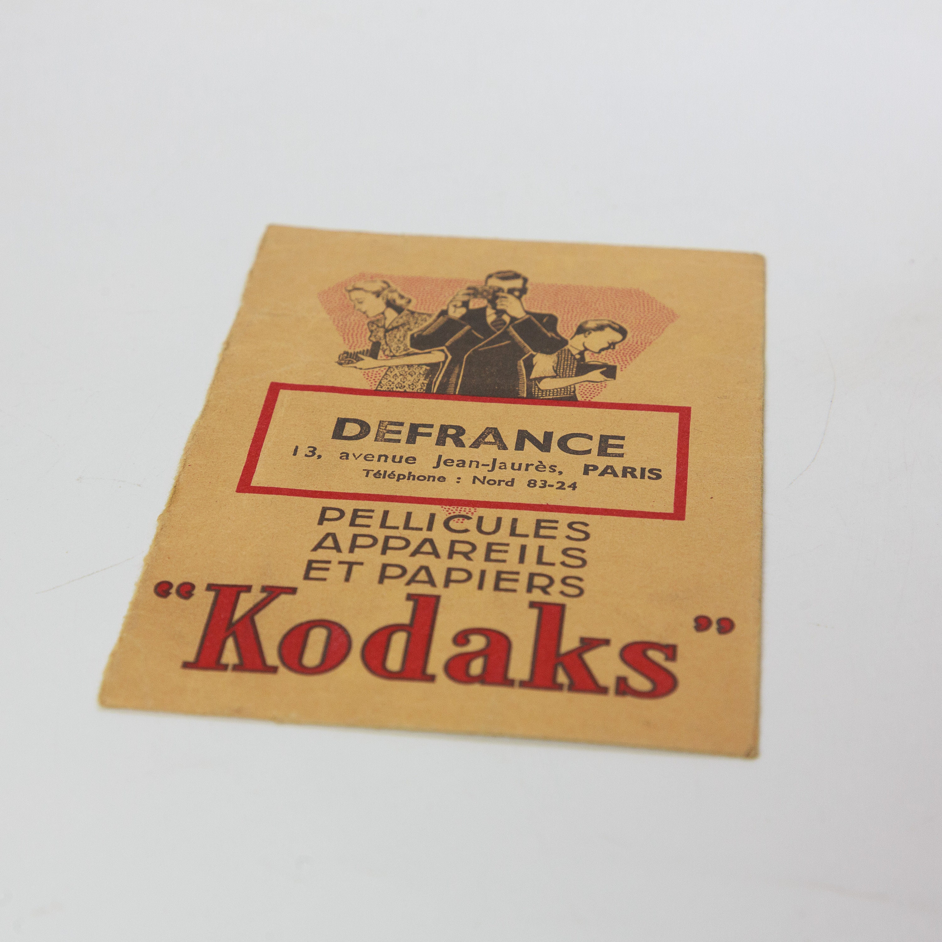 French Vintage Kodak Negative Photos or Film Envelope - Etsy