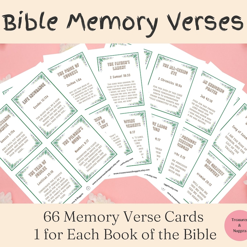 Printable Scripture Cards - Etsy