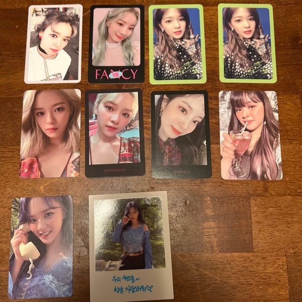 Twice Sana Official Photocard - Etsy
